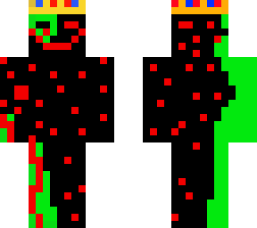 Corrupt Slime king | Minecraft Skin