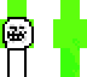 trollface | Minecraft Skins