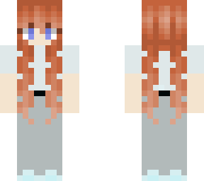 ginger girl | Minecraft Skin