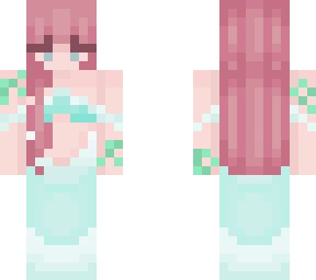 pink mermaid | Minecraft Skins