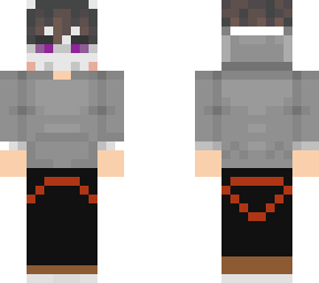 Reaper Mask Human | Minecraft Skin