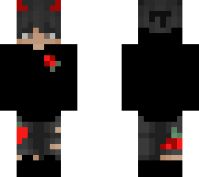 red cringe emo boy | Minecraft Skin