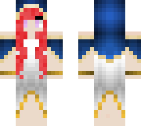 red head lady iren | Minecraft Skin