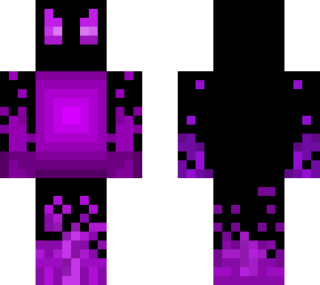 Purple Fire Spirt Ultra Enderman Minecraft Skins