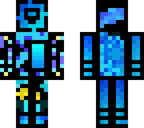 Water Elemental | Minecraft Skin