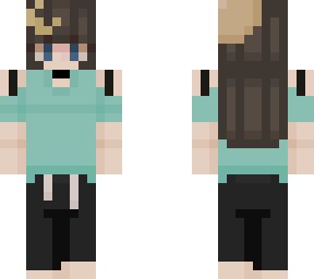 + eyes blue like the Atlantic + | Minecraft Skin