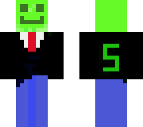 Agent Slime | Minecraft Skin