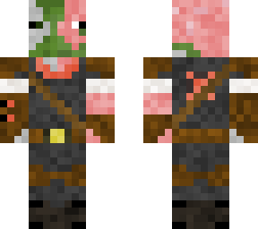 Zombie Minecraft Iron Armor