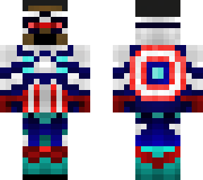 Captain America | Minecraft Skin