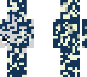 corrupt blue skin | Minecraft Skin