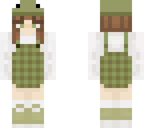 cute frog girl | Minecraft Skin