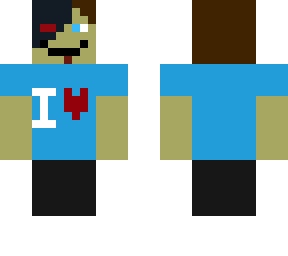 Cyborg denis Daily | Minecraft Skin