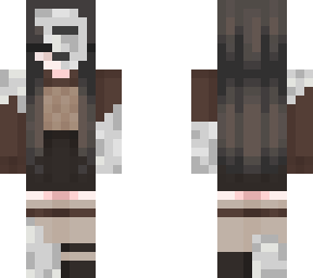 ghast girl | Minecraft Skin