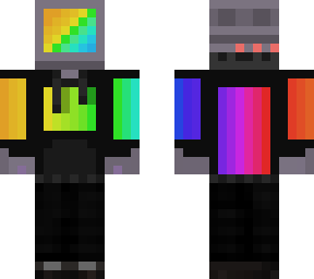 hacked computer | Minecraft Skin