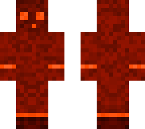 lava slime guy | Minecraft Skin