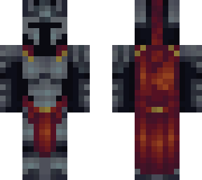 Lord Hollow's Hollow Armor AKA Dark Armor | Minecraft Skin