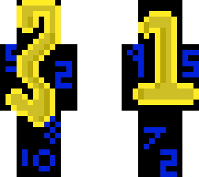 Numbers | Minecraft Skin