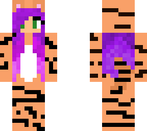 tina the tiger | Minecraft Skins