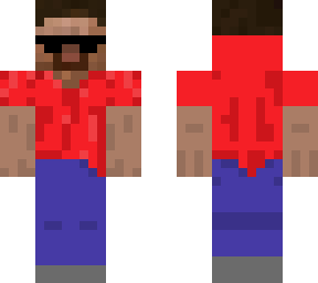 red steve | Minecraft Skin