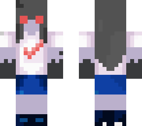 sky demon mejored fnf mod | Minecraft Skin