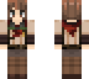 Steampunk/Explorer Girl | Minecraft Skin