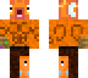 STRONG FISH MAN | Minecraft Skin