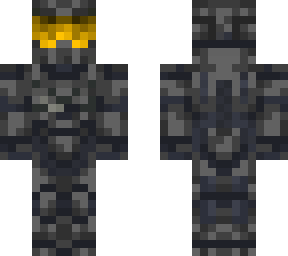 Black Master chief | Minecraft Skin