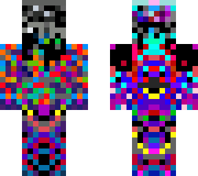 Chaos with a dash of Chaotic color chaos | Minecraft Skin