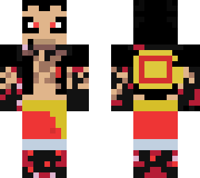 Luffy Gear 4 Snake Men | Minecraft Skin