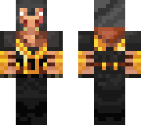 Piglin with Netherite Armor | Minecraft Skin