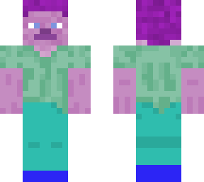 purple steve | Minecraft Skin