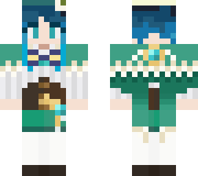 venti genshin impact | Minecraft Skins