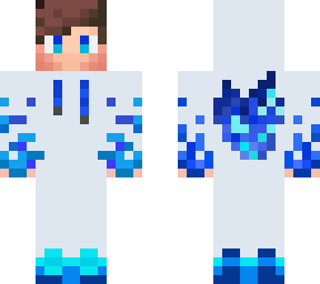 Blue Fire | Minecraft Skin