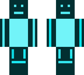 Blue smile | Minecraft Skin