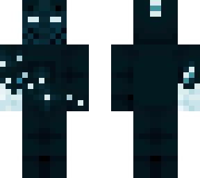 Blue Void Knight | Minecraft Skin