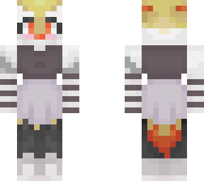 Braixen Moody | Minecraft Skin