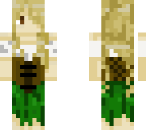 Cottage core elf girl | Minecraft Skin