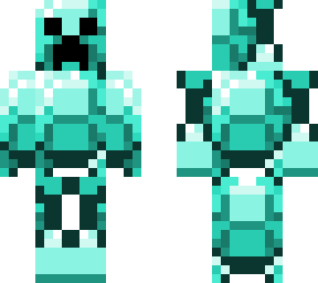 Minecraft Diamond Creeper Skins