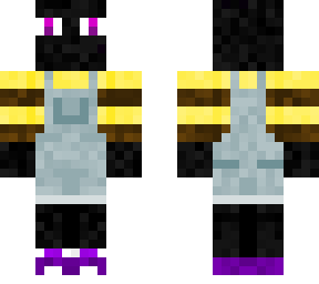 Enderman in Bee Sweater | Minecraft Skin