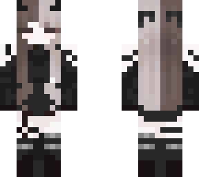 goht demon emo egirl dark | Minecraft Skins