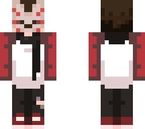 kitsune masked boy | Minecraft Skins