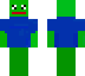 Pepe the frog | Minecraft Skin