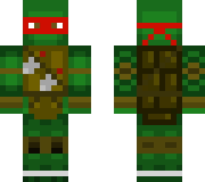 Raphael Ninja Turtles | Minecraft Skin