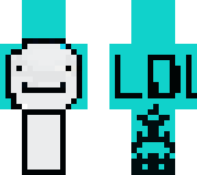 stupid dream cyan | Minecraft Skin