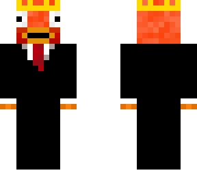 fish suit crown | Minecraft Skins