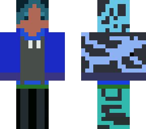 Weird eye track runner | Minecraft Skin