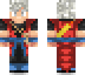 Zeno Master Ultra Instinct Goku | Minecraft Skin