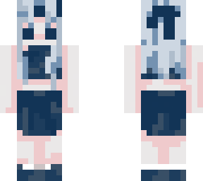 Cute aesthetic girl skin | Minecraft Skin