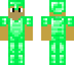 Emerald Armor | Minecraft Skin
