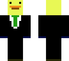 fancy tux duck | Minecraft Skin